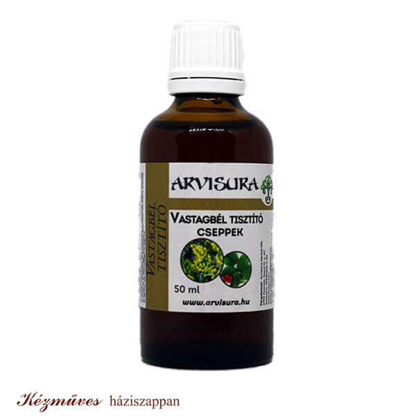 Vastagbél tisztító cseppek – 50ml – Kézműves háziszappan Orosháza ...