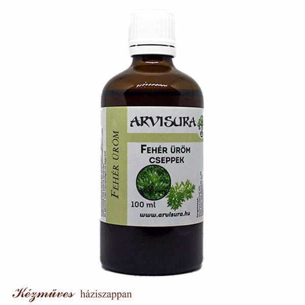 Fehér üröm cseppek – 100ml – Kézműves háziszappan Orosháza ...